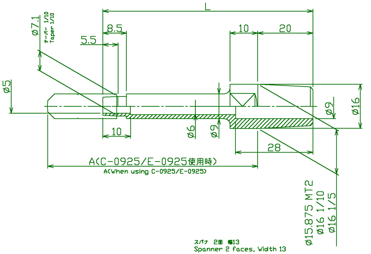 オリジナルシャンク | 新光機器株式会社